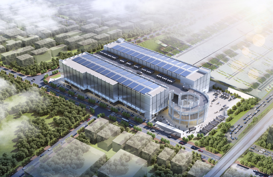 官窑物流枢纽一号仓封顶 佛山南海加速打造国家级物流“强引擎”